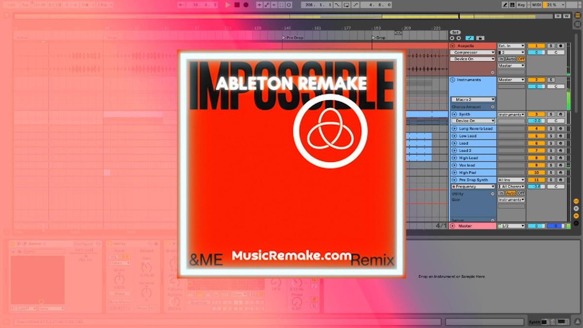 RÖYKSOPP - IMPOSSIBLE FT. ALISON GOLDFRAPP (&ME REMIX) ABLETON REMAKE ...